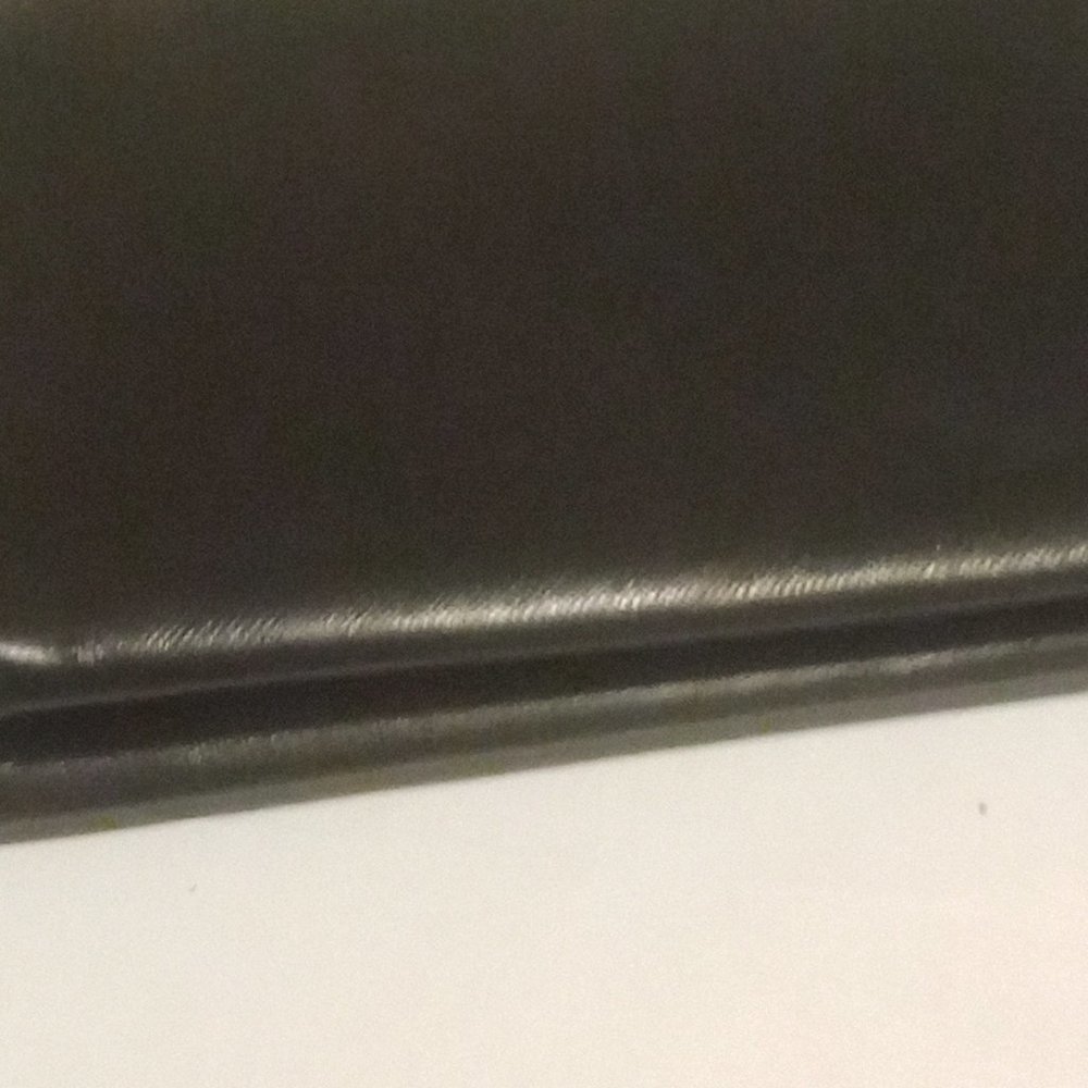 1940-50s Vintage Coblentz Black Leather Purse Handbag - Gem